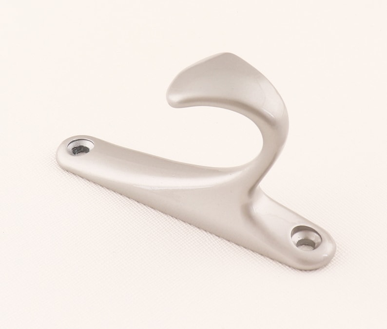 Matte Silver Decorative Hooks Wall Hooks 23mm Clothing Hook - Etsy