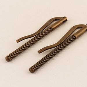 Antique Bronze Wallet Spring, Spring Money Clip Bar for Wallet,spring ...