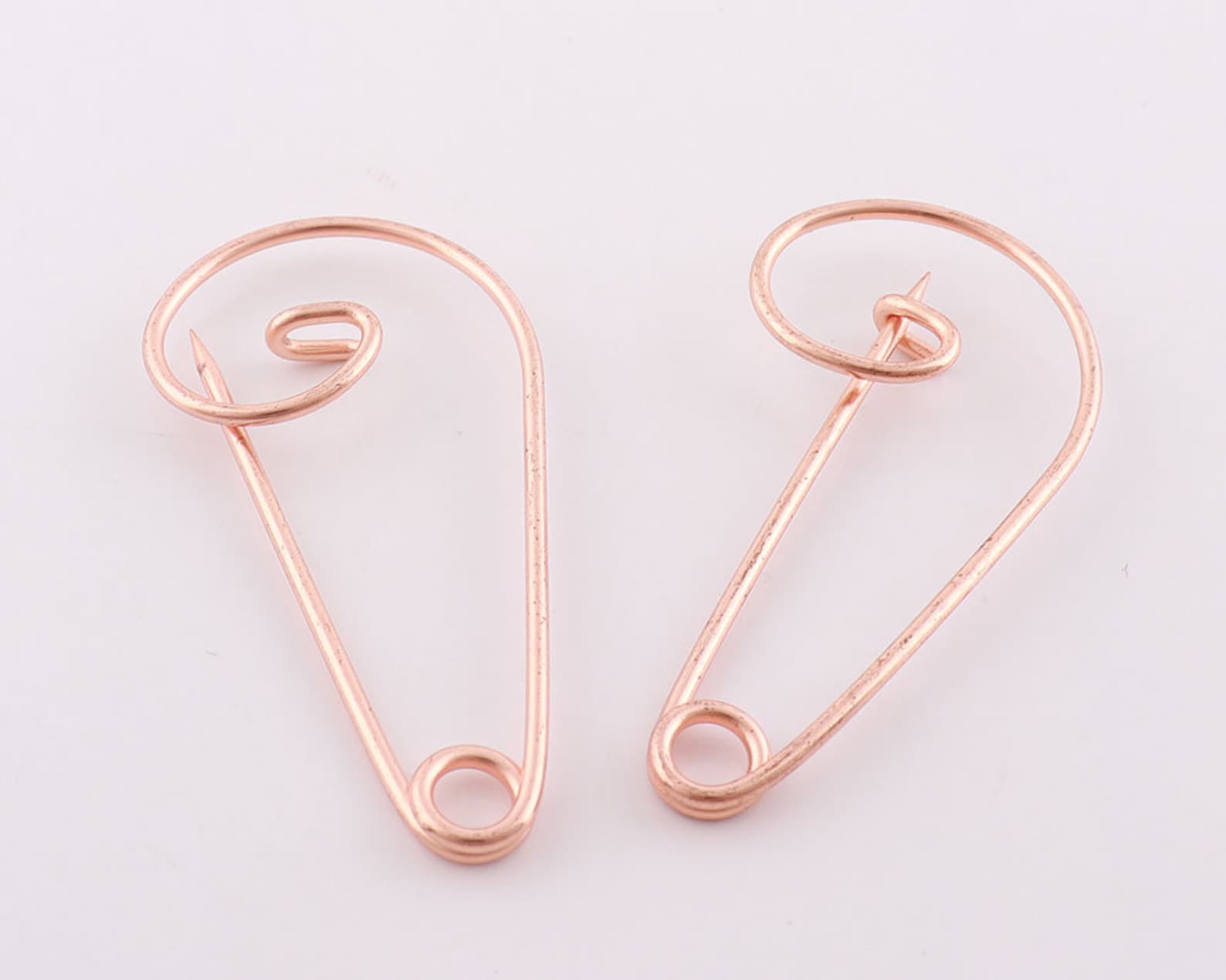 Rose Gold Safety Pin 24pcs Sewing Safety Pins56mm Decorative | Etsy