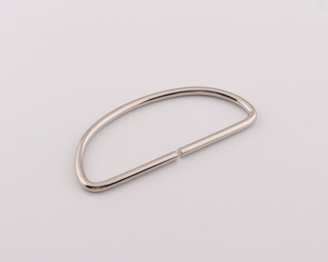 4pcs Silver Strap Rings,large D-rings, Big D Rings Buckles,d Buckles ...
