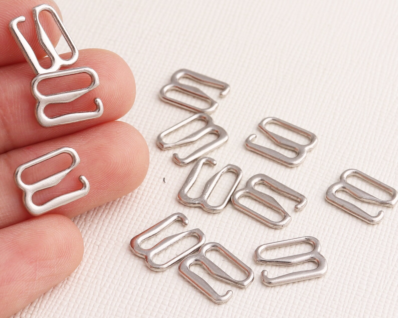 Metal G Hook Closing Bra Hookbra Strap Slider G Hooks In Etsy