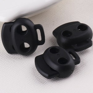 Cord Toggle Lock, Rope Buckle,transparent Cord Toggle Lock,double Hole ...