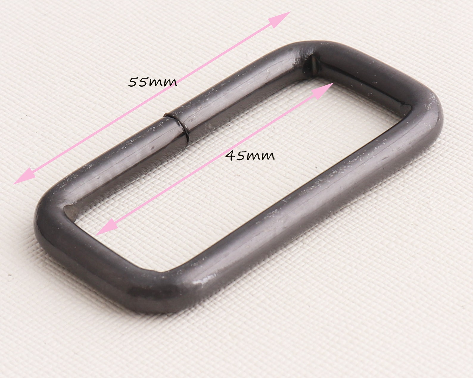 Metal Slide Bucklerectangle Buckleadjuster Buckle for - Etsy