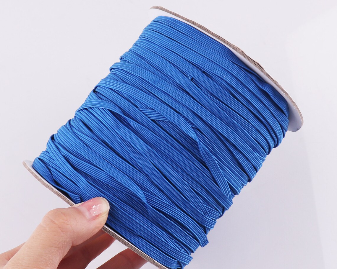 30Y Elastic Thread Sewing Stretch String Poly Braided Rubber - Etsy