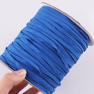 30Y Elastic Thread Sewing Stretch String Poly Braided Rubber - Etsy