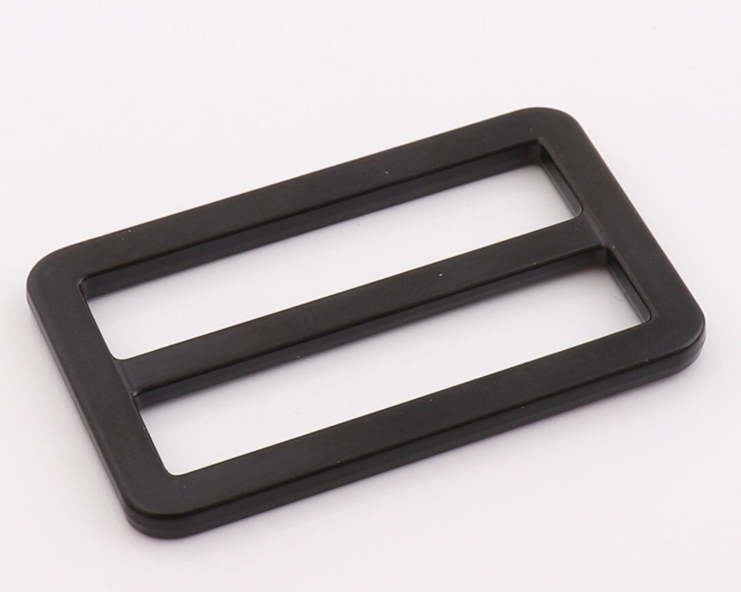 Black Slider Adjustable Buckle for Bag Backpack Strap，strap Adjuster ...