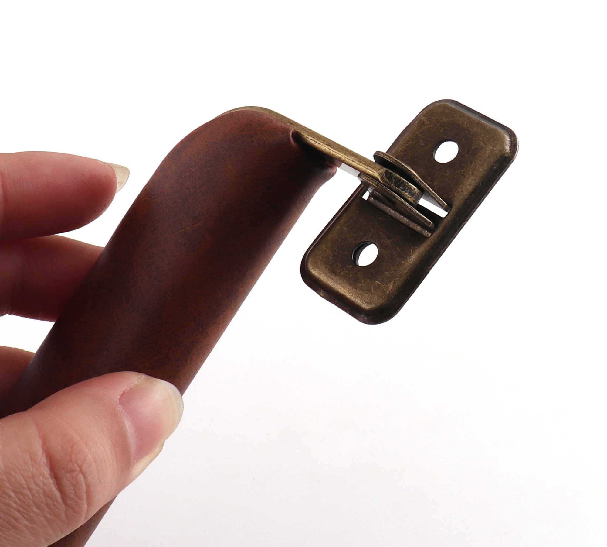 Leather Handle Luggage Case Handle Swivel Suitcase Handle Leather ...