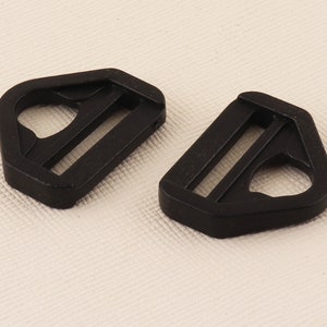 Adjuster Triangle Buckle,black Plastic D Ring,slide Buckle,plastic D ...