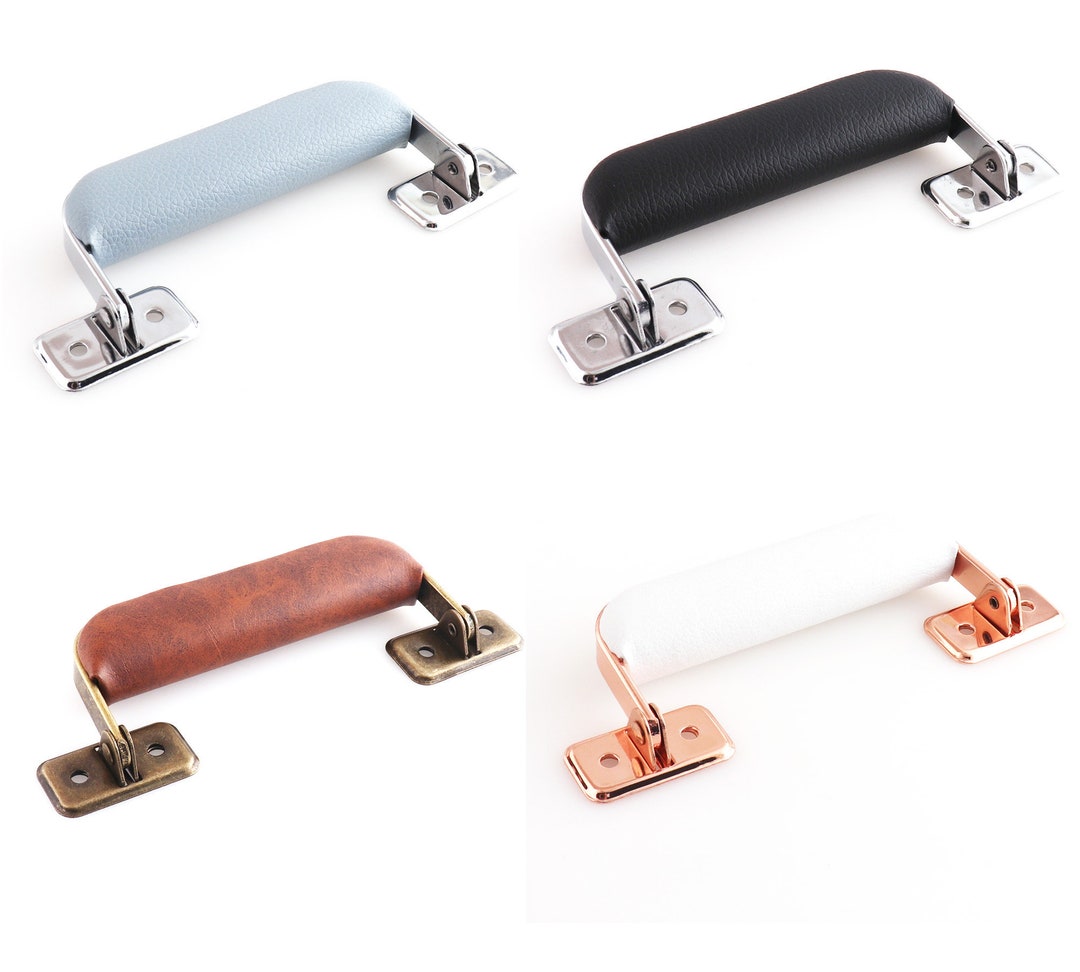 Leather Handle Luggage Case Handle Swivel Suitcase Handle Leather ...