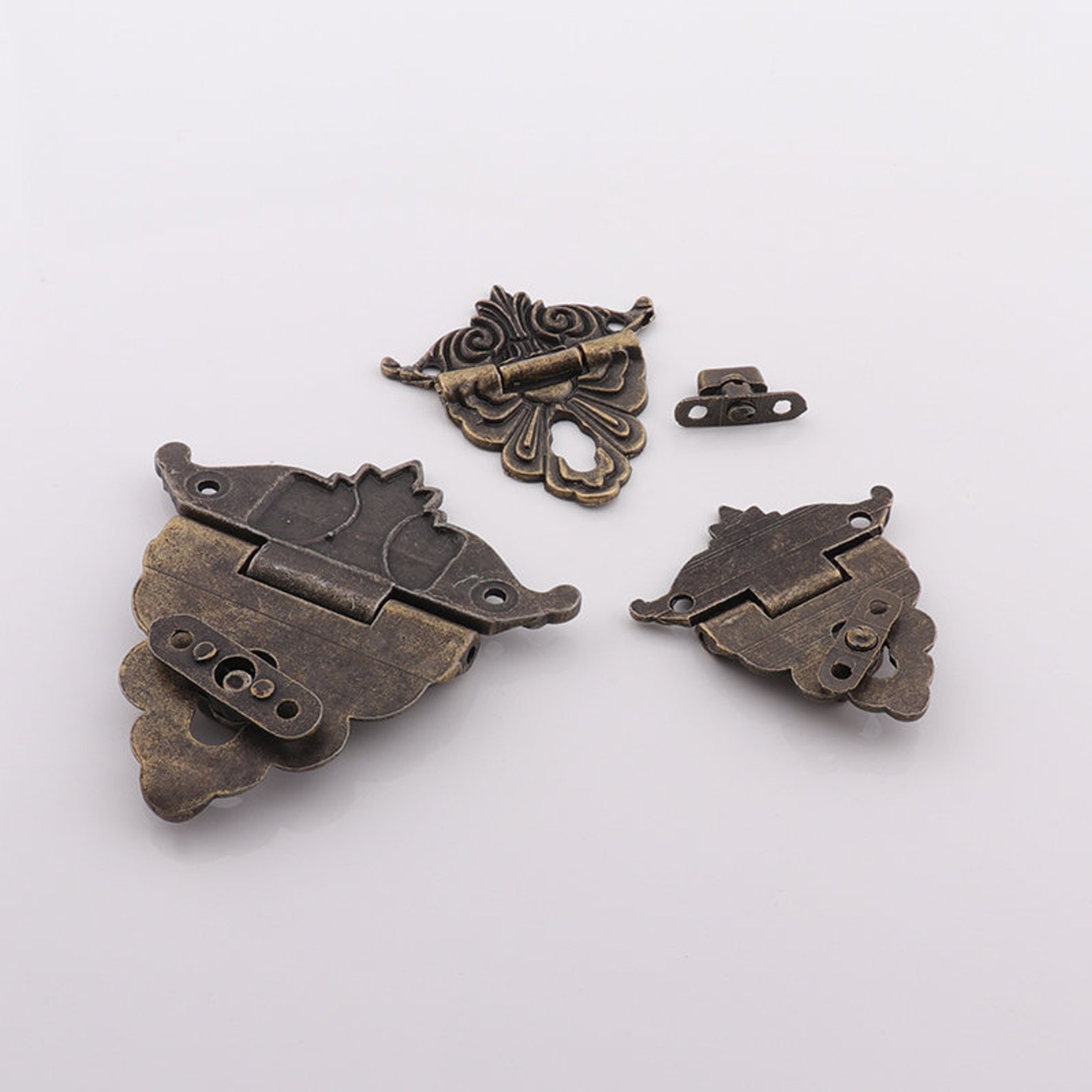 Vintage Gift Boxes Latches Rustic Latch Haspbuckle | Etsy