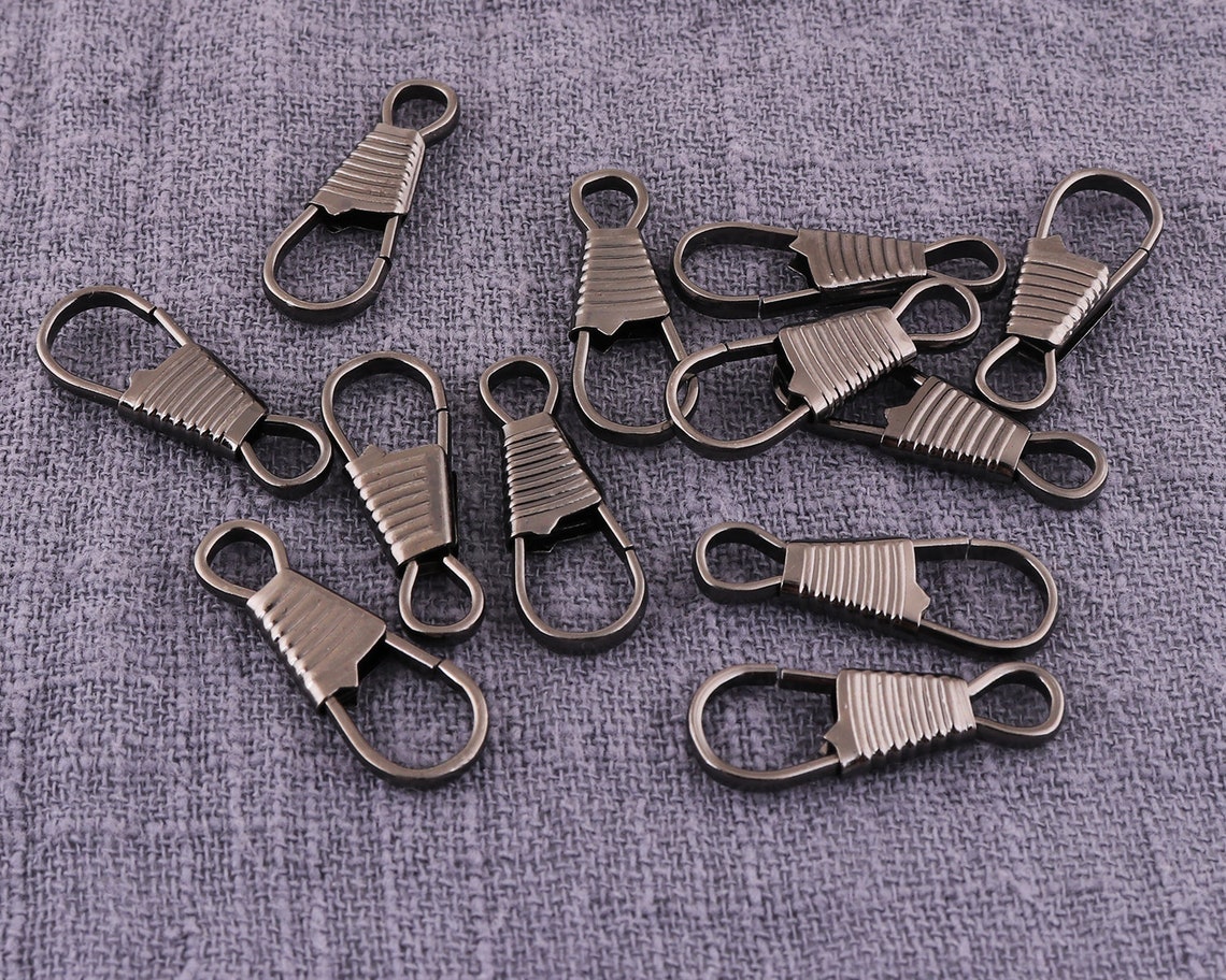 Metal Hooks 80pcs Lanyard Hook Clips 25mm Lanyard Clip Gun - Etsy