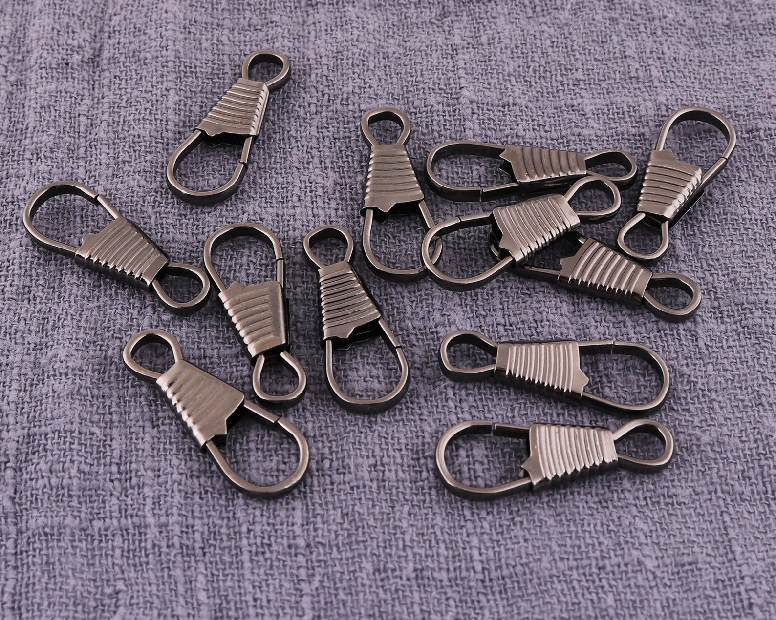 Metal Hooks 80pcs Lanyard Hook Clips 25mm Lanyard Clip Gun - Etsy