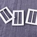 6pcs White Strap Adjuster 31mm Squared Edges Strap Slider - Etsy