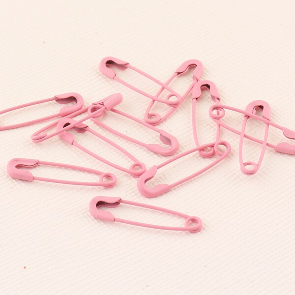 Pink Safety Pin - Etsy