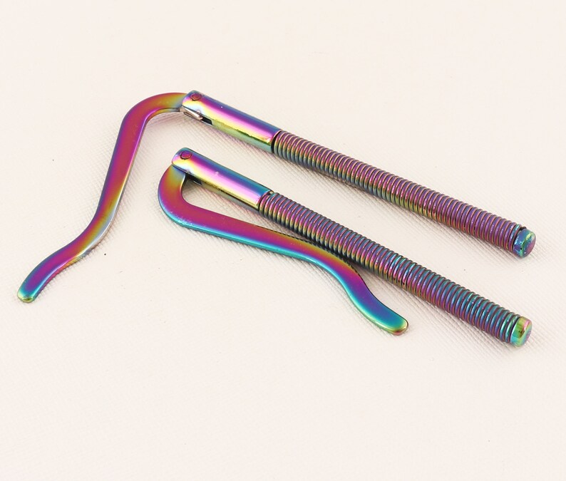 Rainbow Spring Money Clipspring Money Clip for Walletdiy - Etsy