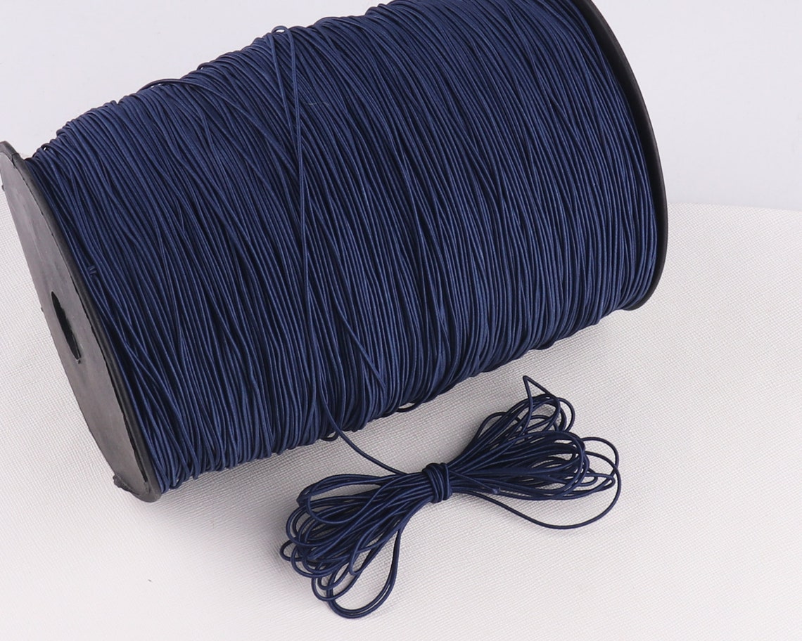 30yards 1mm Elastic Mask Strap White Earloop Cord Ear Tie Rope - Etsy