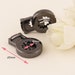 Gun Black Cord Stopper Lock End Toggles With Metal Spring,toggle Button ...