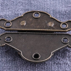 Antique Bronze Latch, Box Latch, Jewelry Box Hasp, Rustic Iron Latch ...