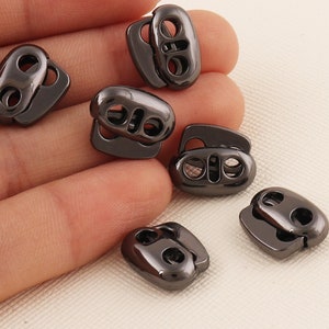 Cord Lock Stopper,double Hole for Paracord,toggle Cord Locks,metal Cord ...