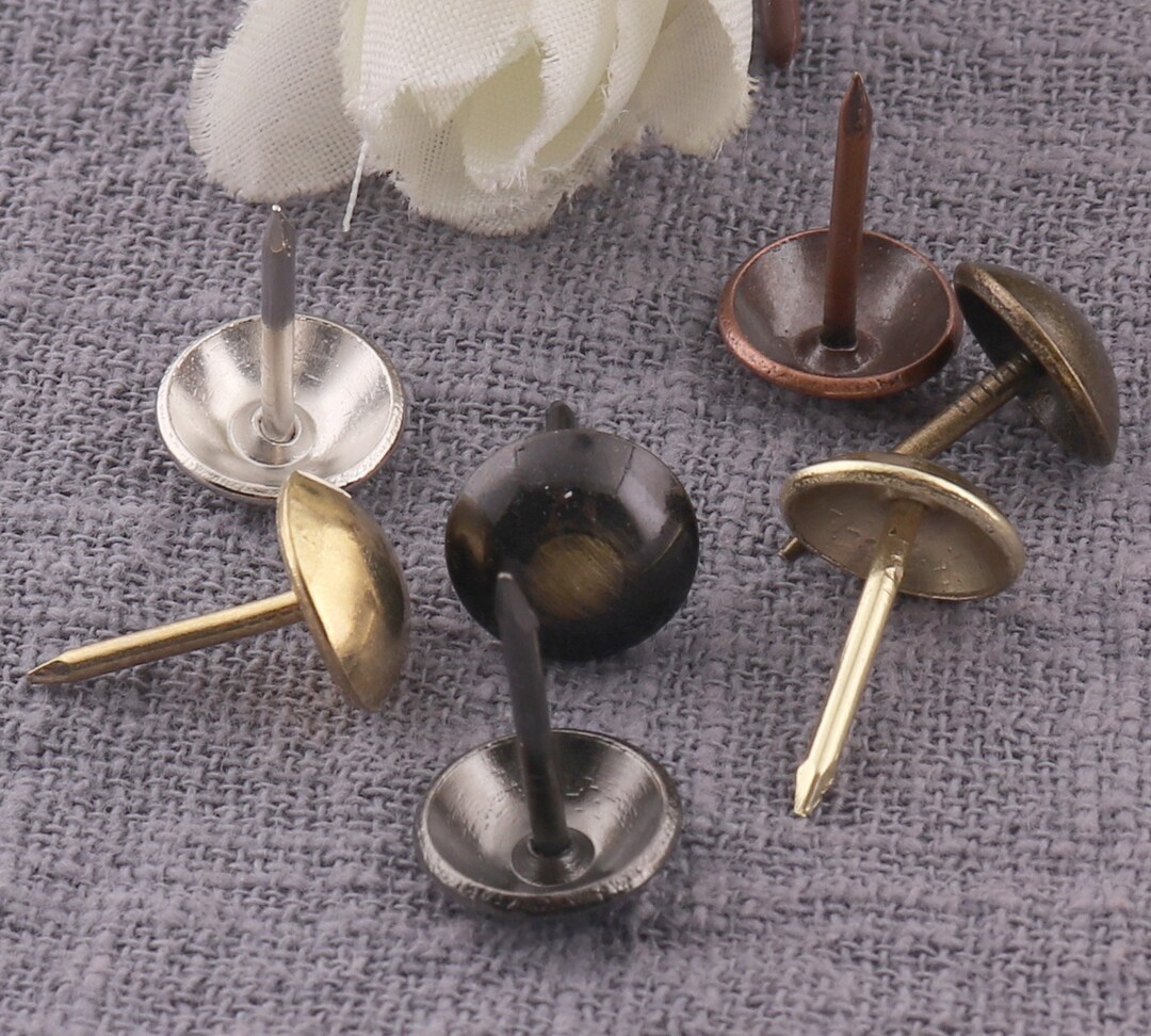 Silver/gold Decorative Tacks,upholstery Tacks,push Pins,furniture Tacks ...