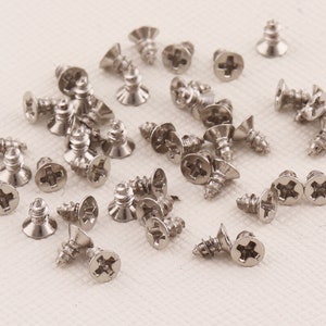 Decorative Screws for Wood-flat Round Head- Mini Tiny Machine Screw ...