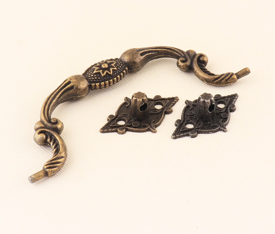 Metal Pulls,vintage Pulls,jewelry Box Handle ,95mm Wooden Box Drawer ...
