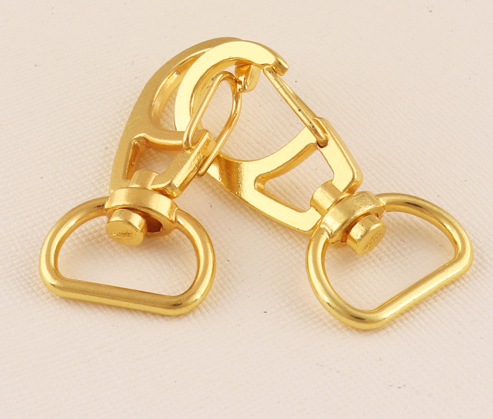 Gold Swivel Snap Hook Lobster Claw Snap Hookstrap Loop - Etsy