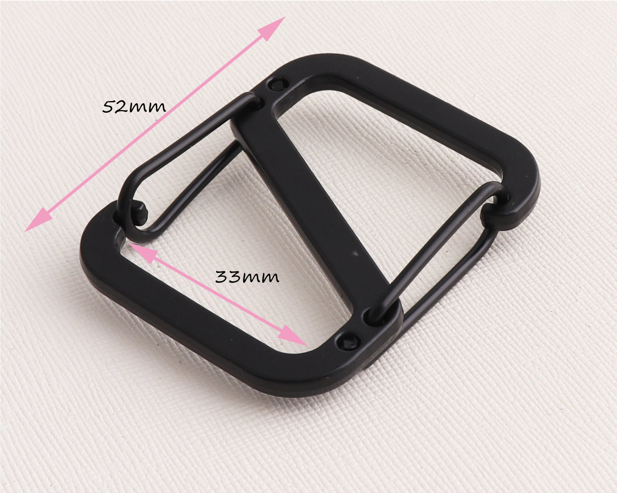 Carabiner Clip,dual Gated Spring Snap Hook Clasp Key Ring for Rock ...