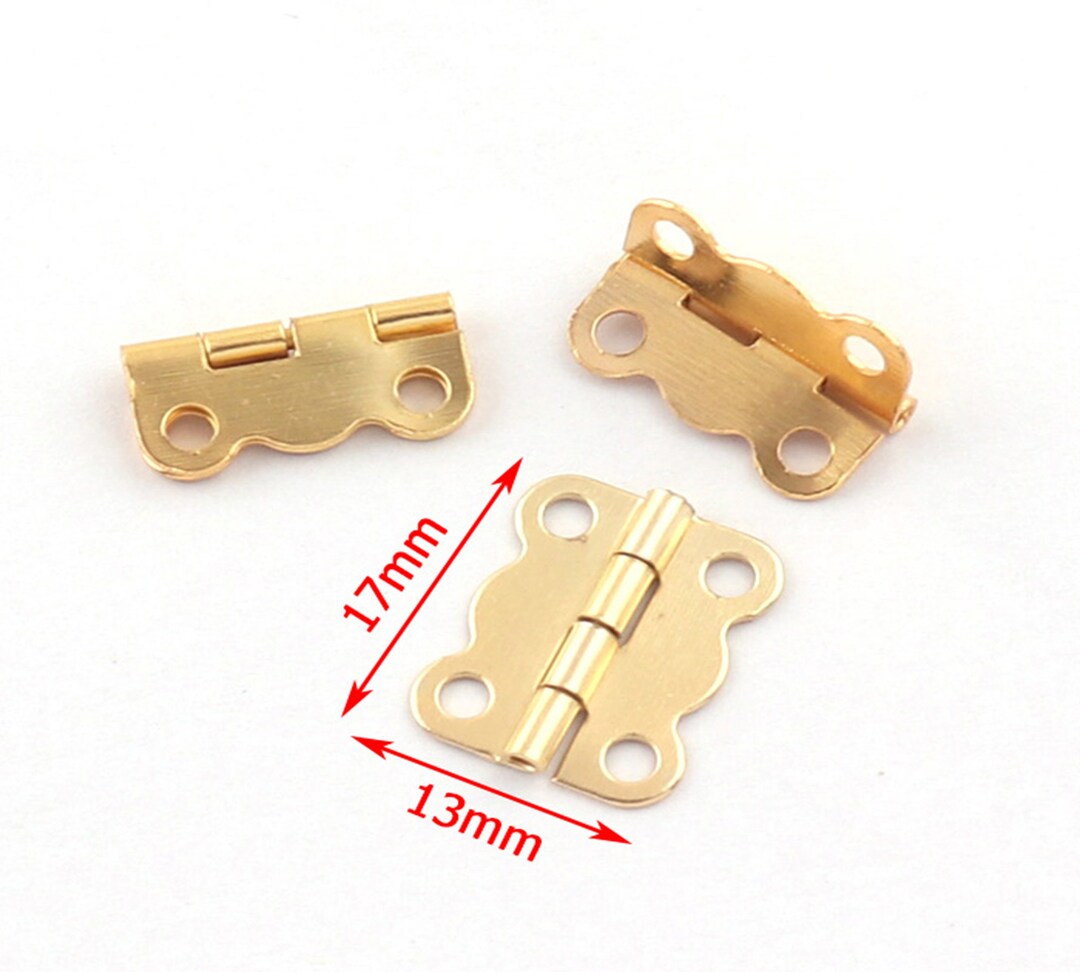 Small Gold Butterfly Hinges,metal Flap Hinge,edge Hinge,box Hinges ...