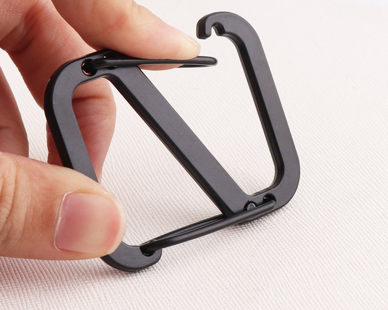 Carabiner Clipdual Gated Spring Snap Hook Clasp Key Ring for | Etsy