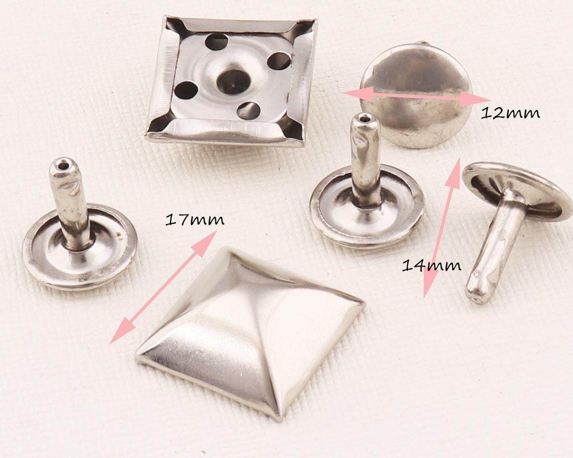 Round Metal Flat Rivets,double Cap Rivets,silver Metal Rivets,rivets ...