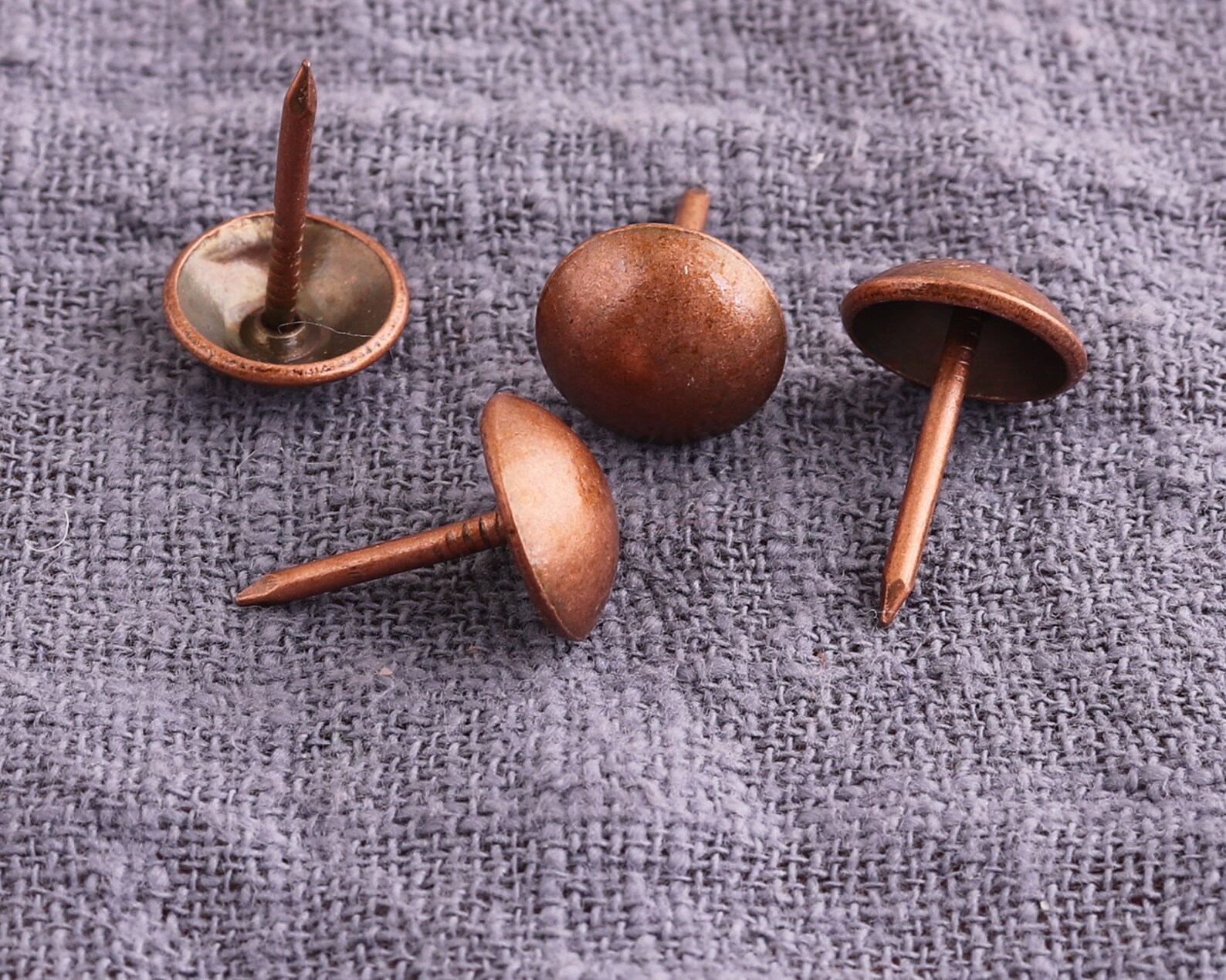 40 Pcs 17mmx11mm Push Pinsupholstery Tacks/nails Copper - Etsy