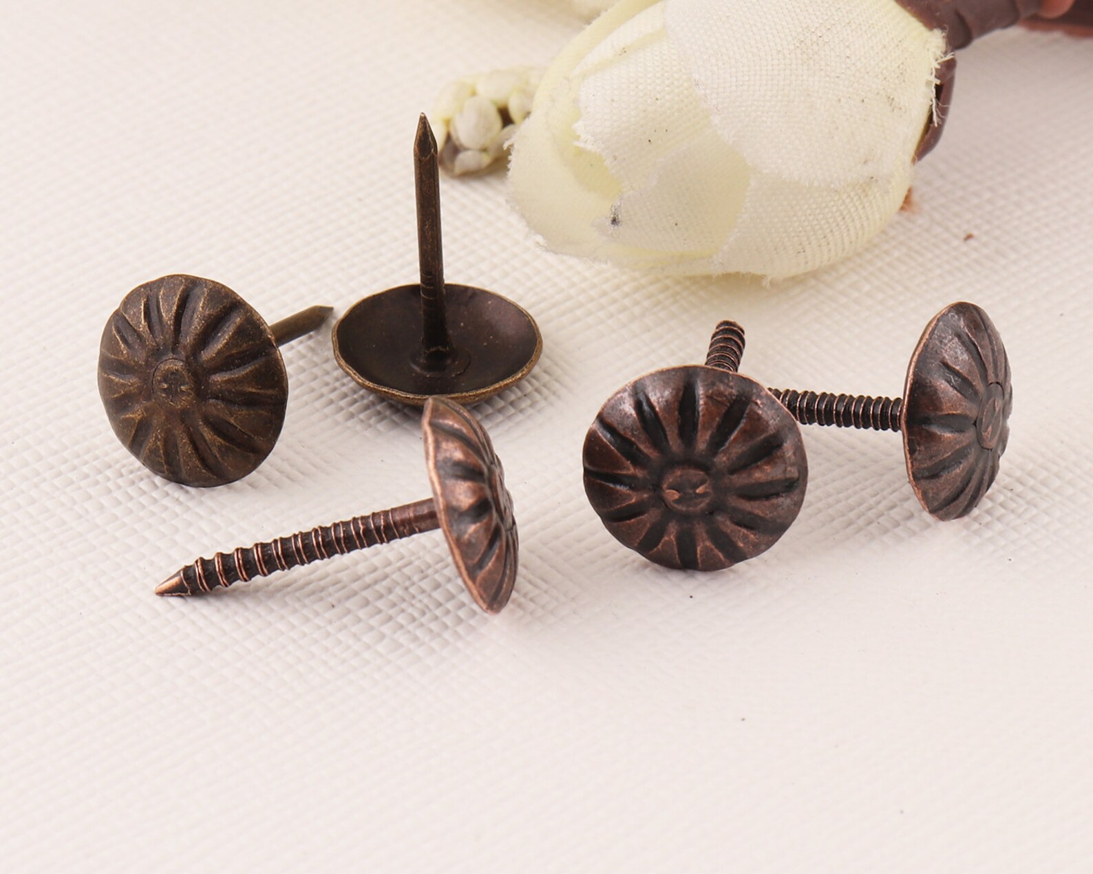 Bronze/ Red Copper Upholstery Tacks/nails Furniture Tacks | Etsy