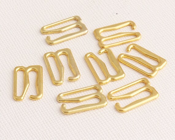 50500 pcs 38 10mm G Hooks Gun Black Nickel Free Front Closing Bra Hook ...