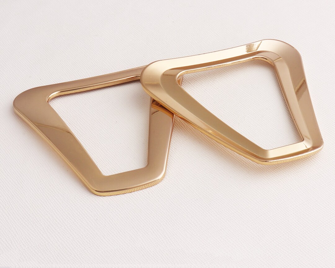 Triangle Back Slide Adjuster,buckle Slider,light Gold Belt Slider ...