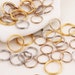 500pcs Split Rings Double Loop Jump Rings,small Split Ring,7mm/8mm/10mm ...