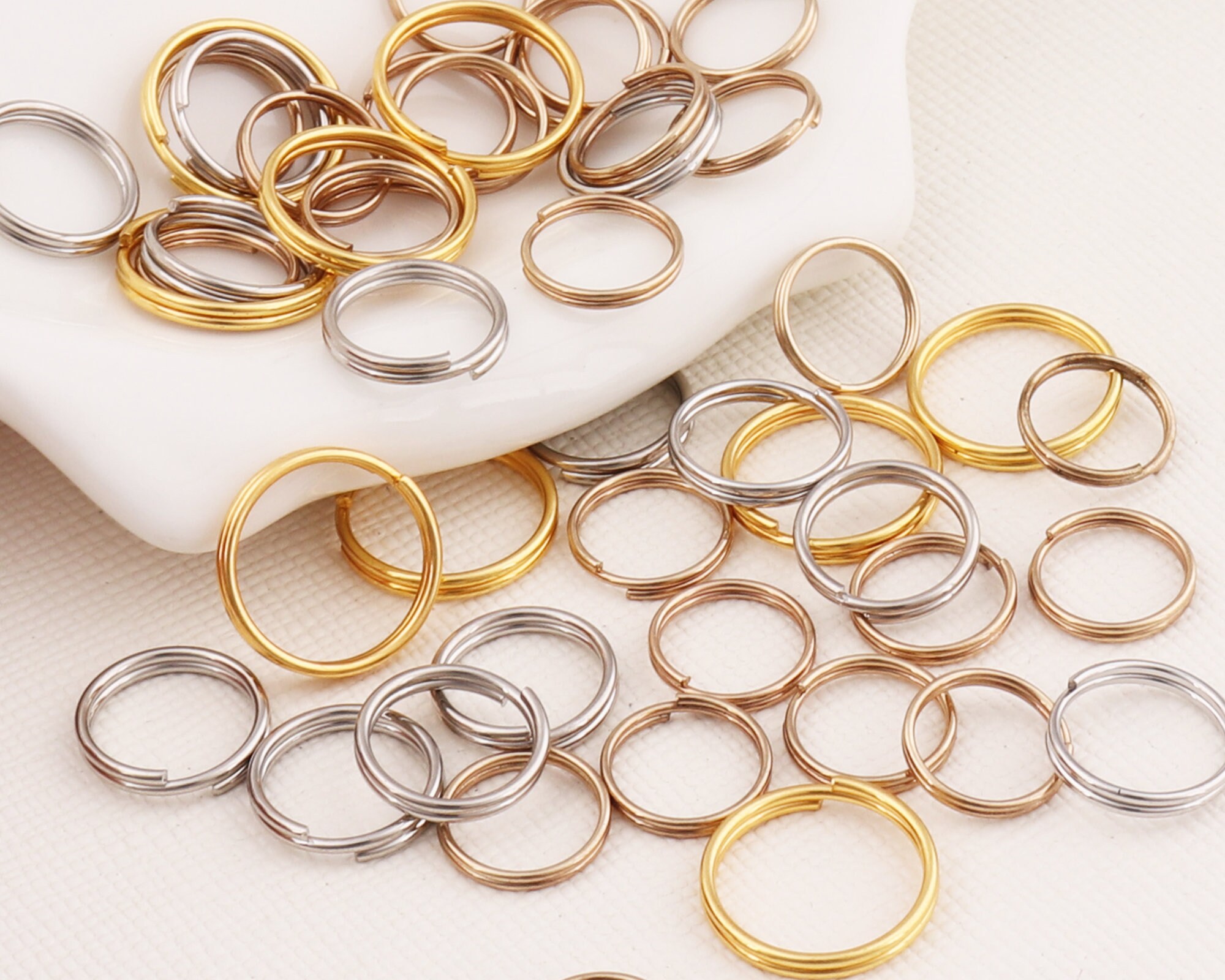 500pcs Split Rings Double Loop Jump Ringssmall Split - Etsy