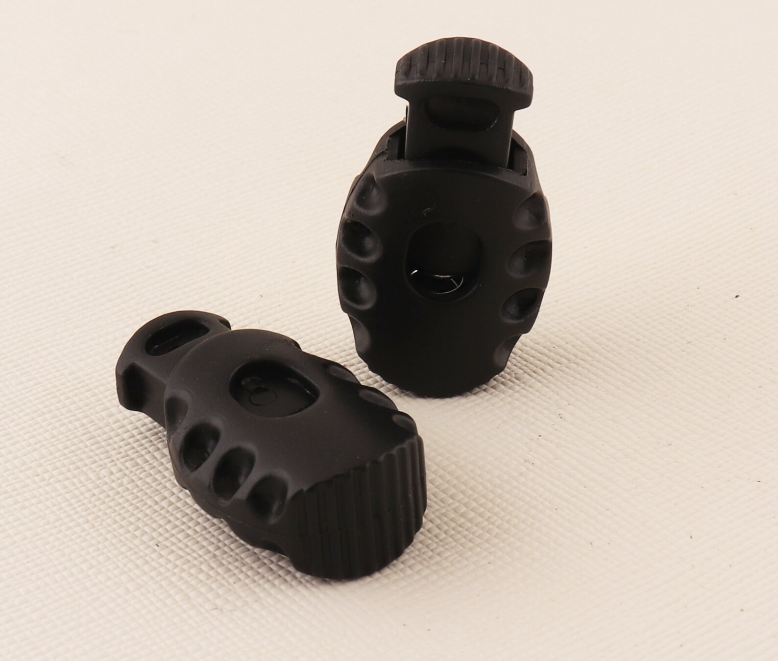 Black Plastic Barrel Toggle Cord Lockcord Toggle Lockrope | Etsy