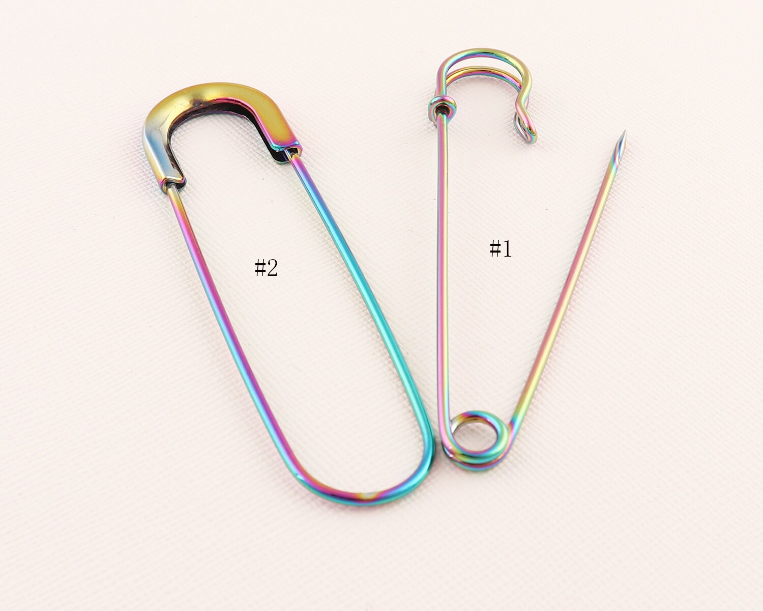 6pcs Rainbow Safety Pins Large Safety Pin Giant Safety Pins | Etsy