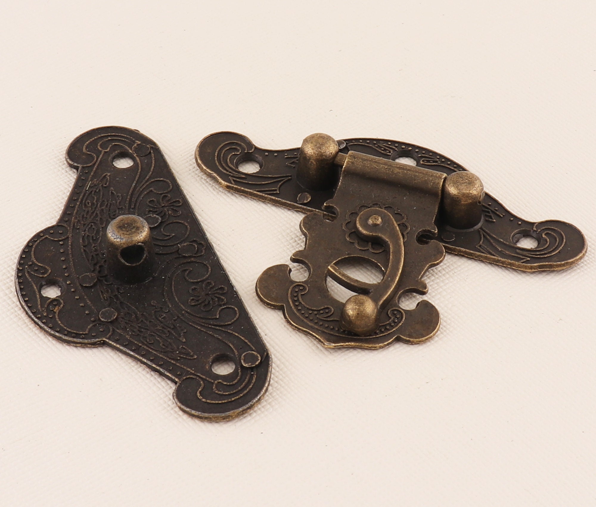 Lock Latch,antique Bronze Latch Clasp,jewelry Box Latch,vintage Style ...