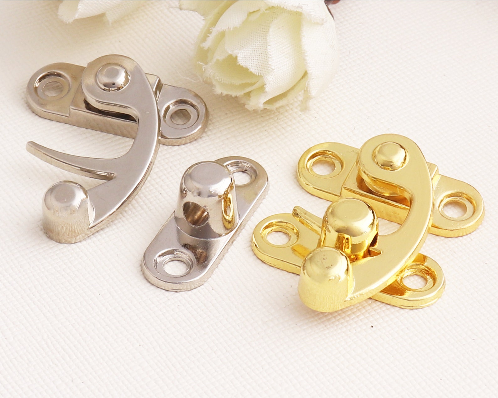 Box Latch Wedding Box Lock,swing Hasp Jewelry Wooden Box Lock Catch ...