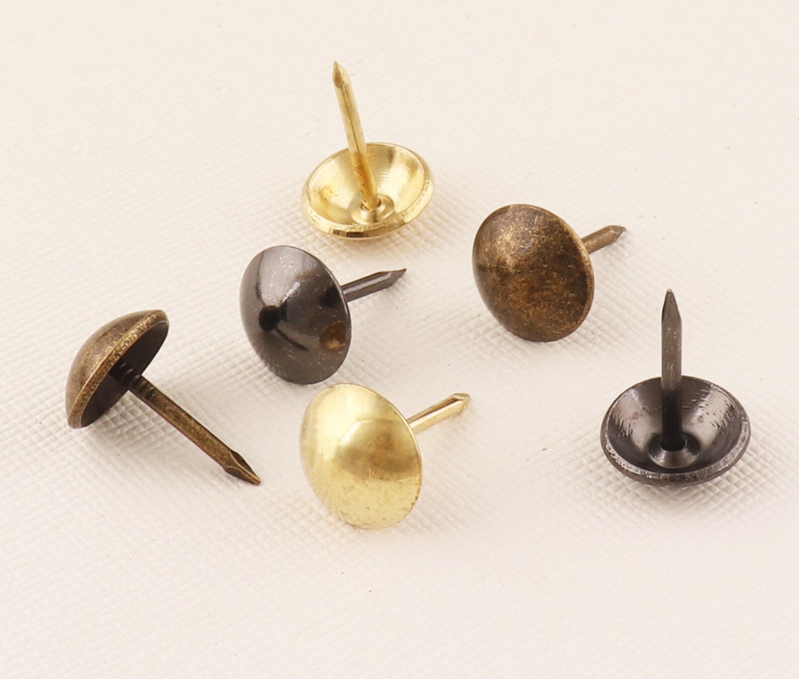 Antique Bronze/gold/black Round Head Decorative - Etsy