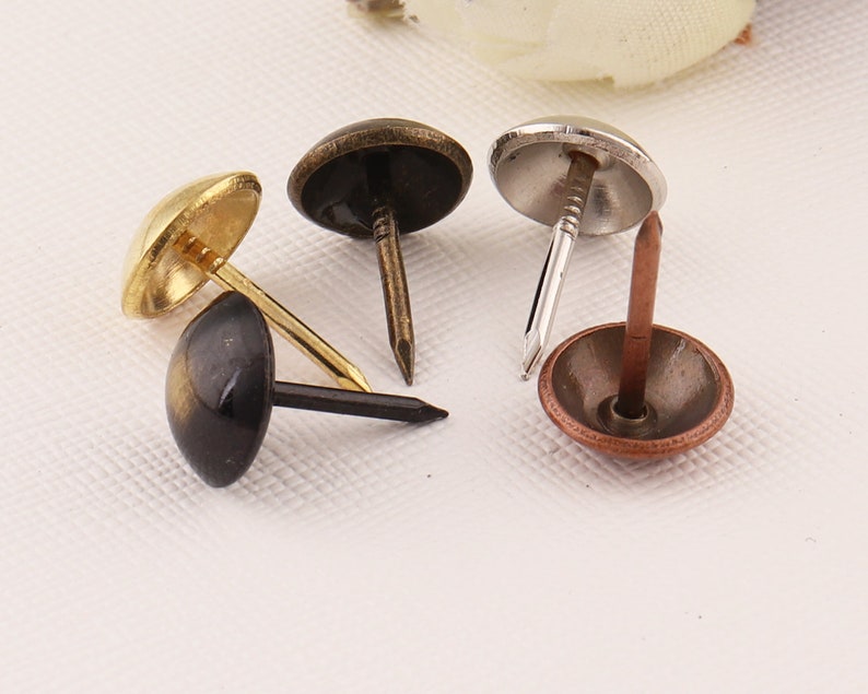 Red Copper/bronze/silver/gold/black Decorative Tacks, 30pcs Upholstery ...