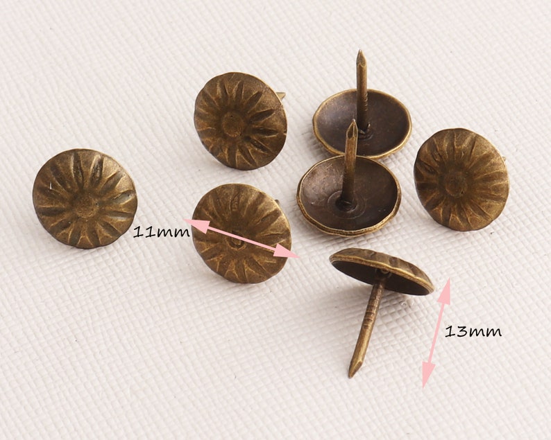 Upholstery Nailsdecorative Tacks Furniture Nailsupholstery - Etsy