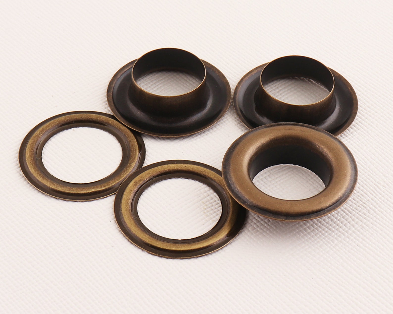 Bronze Metal Eyelets 20set Eyelets Grommets With Washers - Etsy