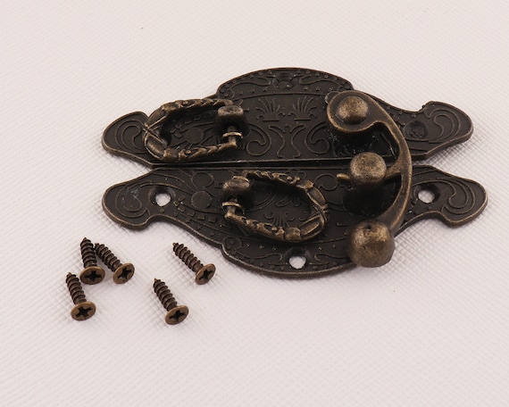 Antique Bronze Latch 60mm Jewelry Box Lock 1set Wooden Box - Etsy