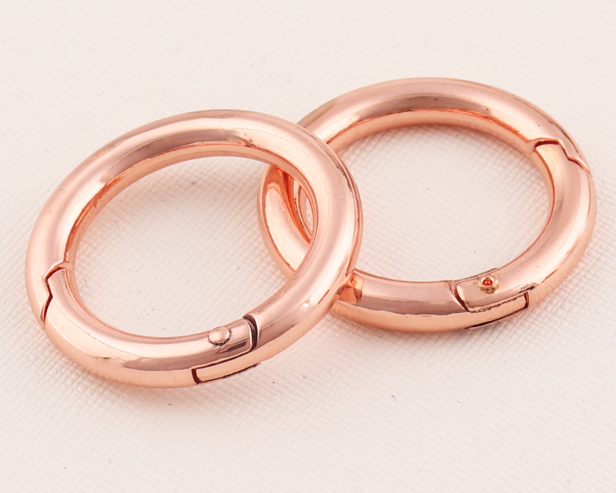 Round Ring Gate Spring Snap Hooks Gate Ring25mm Spring - Etsy