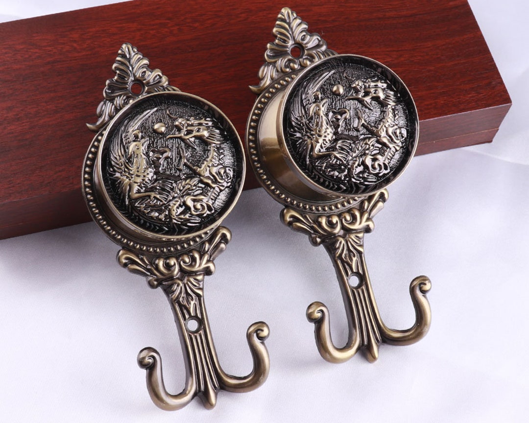15cm Bronze Decorative Hooks,antique Curtain Tie Backs Hook,metal ...