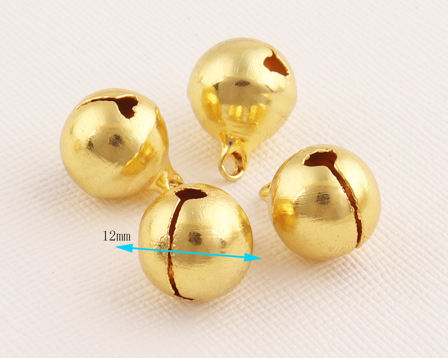 Gold Metal Jingle Bell 24pcs Christmas Bells Jewelry Bells - Etsy