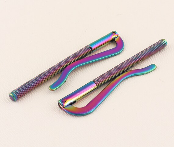 Rainbow Spring Money Clipspring Money Clip for Walletdiy - Etsy